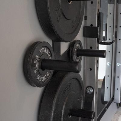 Cina Attachment per scaffalatura nera per il deposito di piastre di allenamento della forza in stile di design moderno in vendita