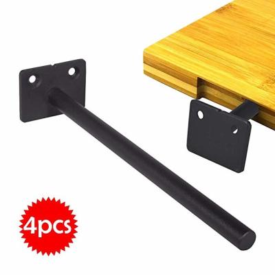 Cina Grey Heavy Duty 4 Pack Blind Shelf Supports Shelf Brackets per un'installazione sicura in vendita