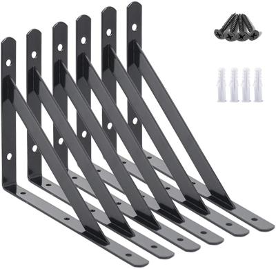 China Roestvrij staal 90 graden muur gemonteerde drijvende planken Bracket voor decoratieve plank Te koop