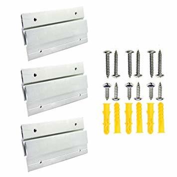 China 2-holes stampproces Aluminium Z bar clips voor hangende spiegel foto plank en kast Te koop