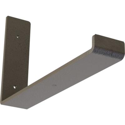 China Op maat gemaakte verpakking 125x100mm Joggle Joint Box Gutter Fascia Bracket met koolstofstaal Te koop