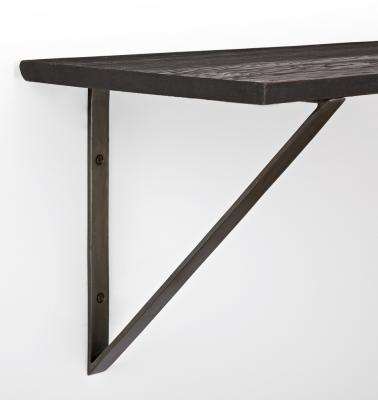 Cina Dimensioni personalizzate Arredamento angolo braccia supporto scaffale con bianco J scaffale bracciale gancio in vendita