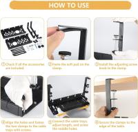 China Functional Design Iron Cable Rack No Drilling Required Cable Tray for Easy Management for sale