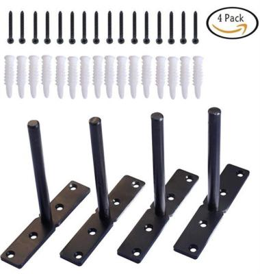 Cina 8'' lunghezza della canna porta scaffali nascosti bracciali di scaffali galleggianti per sostenere scaffali fissi in vendita