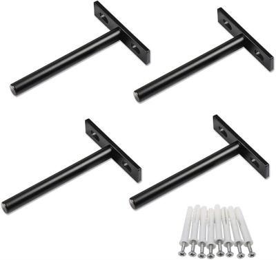 Cina 8'' lunghezza della canna porta scaffali nascosti bracciali di scaffali galleggianti per sostenere scaffali fissi in vendita