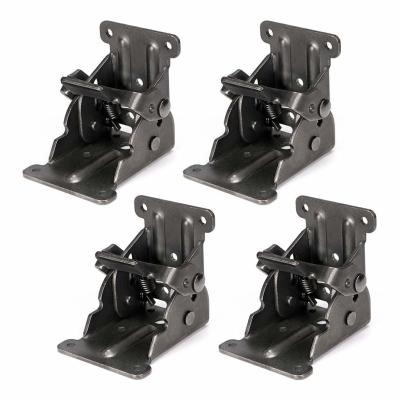 Cina Fittings per gambe a cerniera a chiusura automatica e supporto per angolo per gambe pieghevoli di tavolo in vendita