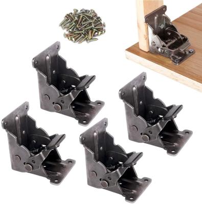 Cina Fittings per gambe a cerniera a chiusura automatica e supporto per angolo per gambe pieghevoli di tavolo in vendita