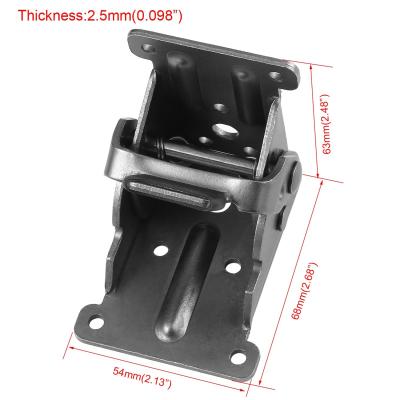 Cina 63*68*54mm Bloccaggio estensione supporto pieghevole cerniere a chiusura automatica con viti per gambe da tavolo in vendita