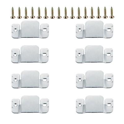 China Eenzijdige beugel universele vergrendeling van de bank bed hardware connector met schroeven Te koop
