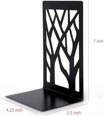 中国 単層の家庭用本保管 粉末塗装付きの重用金属用本ストッパー 白 販売のため