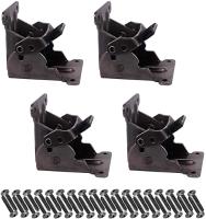 China Triangle Bracket Folding Leg Hinge with Lock Extension Support and Screws Included for sale