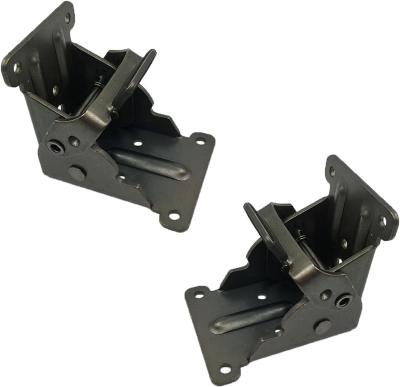 China Triangle Bracket Folding Leg Hinge met vergrendelingssteun en schroeven Te koop