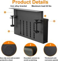 China Under Desk Cable Management Tray Side Table for Laptop and Tablet Storage Solutions for sale