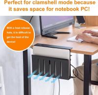 China Under Desk Cable Management Tray Side Table for Laptop and Tablet Storage Solutions for sale