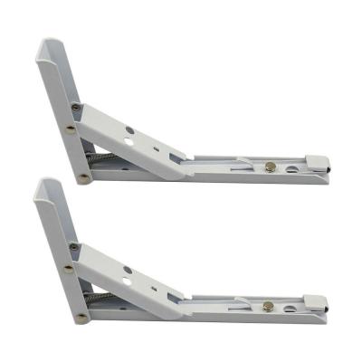 China 12 inch zware roestvrijstalen opvouwbare plankbeugel voor tafelbank Te koop