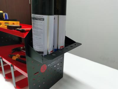 Cina Montaggio a parete, garage, scaffale di stoccaggio, porta-perforazioni non pieghevole con contenitore di organizzazione a barra magnetica in vendita