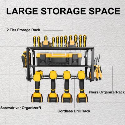 Cina Soluzione di magazzino di garage Strumento organizzatore di potenza con caricabatterie e striscia elettrica in vendita
