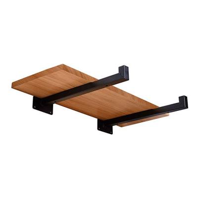 Cina Fabbricazione a misura per la parete Retro Decor Shelf Hardware Brace Pipe Quadrati Montaggio in vendita