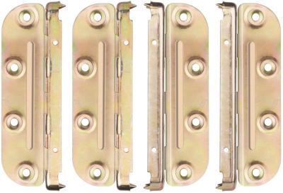 Cina Apparecchi per letti di colore zinco angolo fisso del letto supporto e supporti di collegamento per letti fissi in vendita