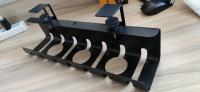 China Convenient Cable Storage Rack for Under Table Wire Organization 1mm Thickness Silver for sale