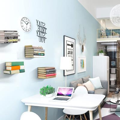 China Organizador de livros de suportes triangulares para montagem na parede e escritório e armazenamento de livros à venda