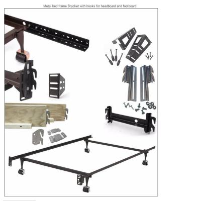 Cina Arredamento d'argento Arredamento di materiale Letto Divano Divano Brackets Ferrovie Anchetti di Letto Bracket Cerniere in vendita