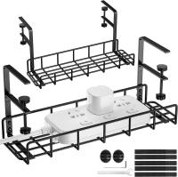 China Under Desk Wire Management with Custom Size Hook Type Cable Management Compartment for sale