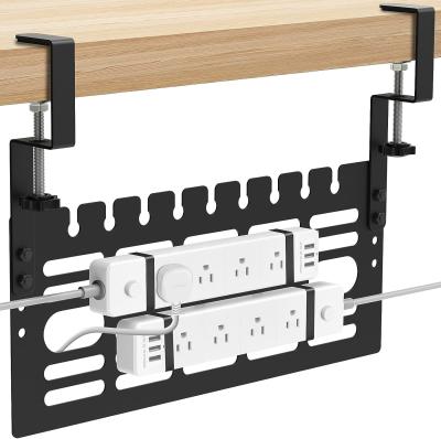 China Impressão de logotipo personalizado sob o rack de cabos da secretária para gerenciamento de fio limpo sem perfuração à venda