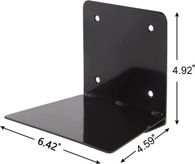China Hardware de montagem de estantes de aço inclui design oculto para organização de livros à venda