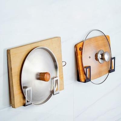 Cina Rivoluzionate l'organizzazione della vostra cucina con posate autoadesive per pentole e tappi per padelle in vendita