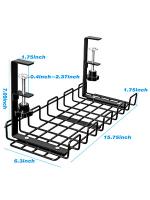 China Flexible Functional Design Perforated Wire Mesh Basket Cable Tray for Cable Management for sale