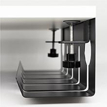 China Maximaliseer de ruimte met onder tafel tafel kabel management tray en haak type installatie Te koop