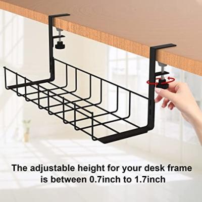 中国 ユーザーフレンドリー 39*16*12.5cm コンピュータケーブルラック オフィスや家庭用 デスクにダメージがない 販売のため