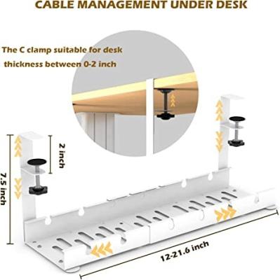Cina ISO ROHS Certified Retractable Cord Management per l'organizzazione di scrivanie non pieghevoli in vendita