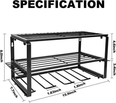Cina Controllo della parete Metal Pegboard Power Tools Storage Organizer per organizzazione ed efficienza in vendita