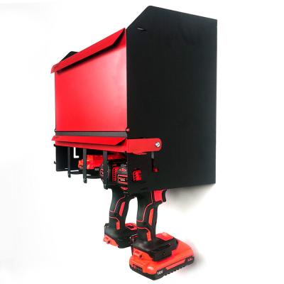 Cina Impatto di potenza Portatore di batteria Garage Pegboard Organizzatore utensile elettrico Organizzatore cacciavite in vendita