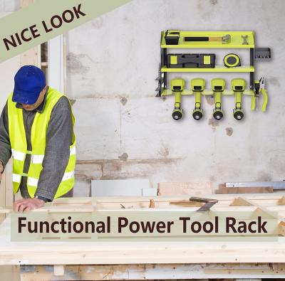 Cina Fabbrica di garage scaffalatore di perforazione scaffalatorio di stoccaggio con viti scatola pegboard organizzatore utensile elettrico in vendita