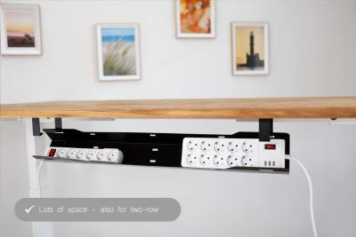 Cina Cable di rivestimento Tidy Management Tray per Ultimate Setup Desk e tipo di inserimento bullone in vendita