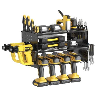Cina Stylish utensile per trivellazione senza fili portaorganizzazione rack di stoccaggio per utensili elettrici pegboard in vendita