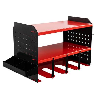 Cina Soluzione di stoccaggio senza sforzo Pegboard organizzatore di utensili elettrici per parti di stampaggio in metallo in vendita