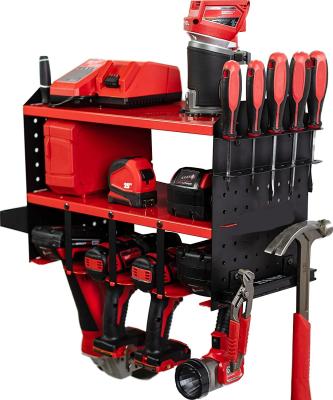Cina Soluzione di stoccaggio senza sforzo Pegboard organizzatore di utensili elettrici per parti di stampaggio in metallo in vendita