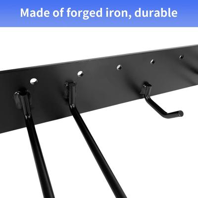 Cina Logo personalizzato Acceptabile Montaggio a parete Garage Rack per la conservazione degli attrezzi per tubi e trimmers in vendita