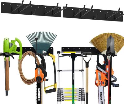Cina Logo personalizzato Acceptabile Montaggio a parete Garage Rack per la conservazione degli attrezzi per tubi e trimmers in vendita