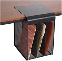China Efficiently Store Files Solid Hanging Desk Storage Box with Rear Cable Opening for sale