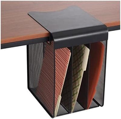 China Efficiënt opslaan van bestanden Solid hangende bureau opslagdoos met achterste kabel opening Te koop