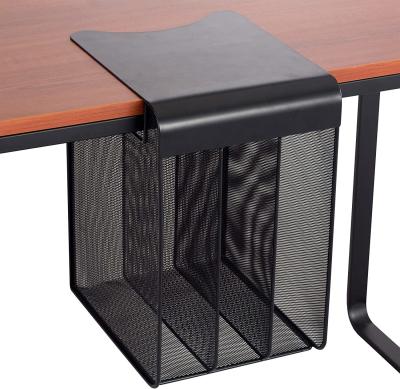 China Efficiënt opslaan van bestanden Solid hangende bureau opslagdoos met achterste kabel opening Te koop