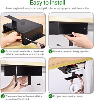 China Zeg afscheid van rommelige bureaus met Bolt Inserting Type Desktop Storage Racks en laden Te koop