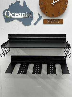 Cina Tieni organizzati gli attrezzi elettrici e le trivellazioni con questo ripiano da parete in acciaio pesante in vendita
