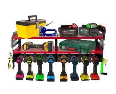 Cina Organizzare i vostri utensili elettrici con montatura a parete cordless perforazione scatola di stoccaggio bianco e altri in vendita