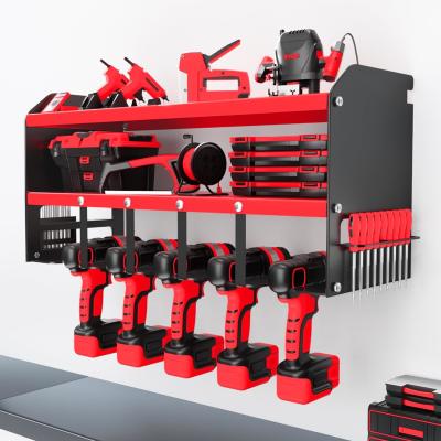 Cina Organizzare i vostri utensili elettrici con montatura a parete cordless perforazione scatola di stoccaggio bianco e altri in vendita